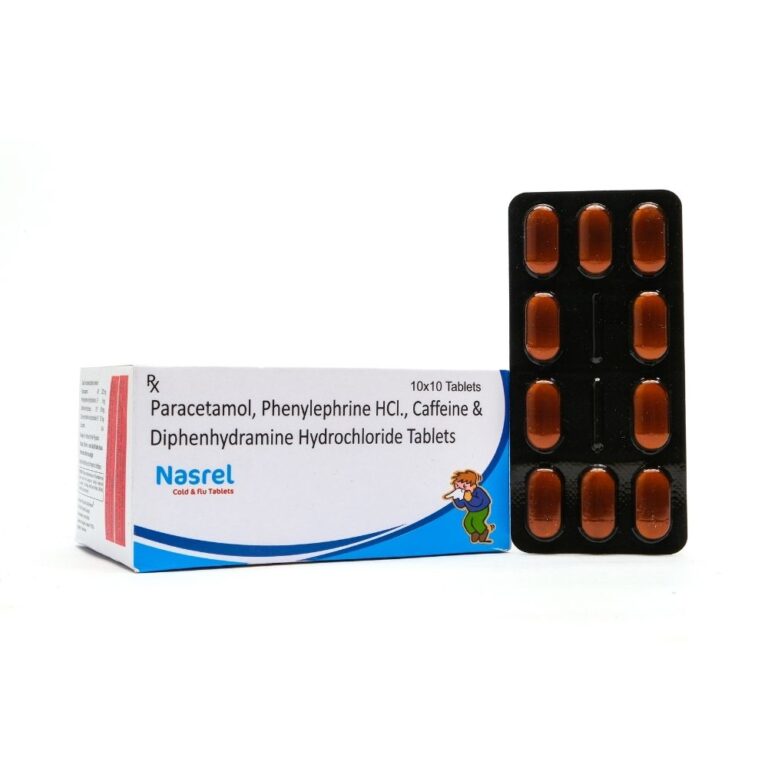 PHENYLEPHRINE HYDROCHLORIDE + PARACETAMOL + DIPHENHYDRAMINE HCl ...